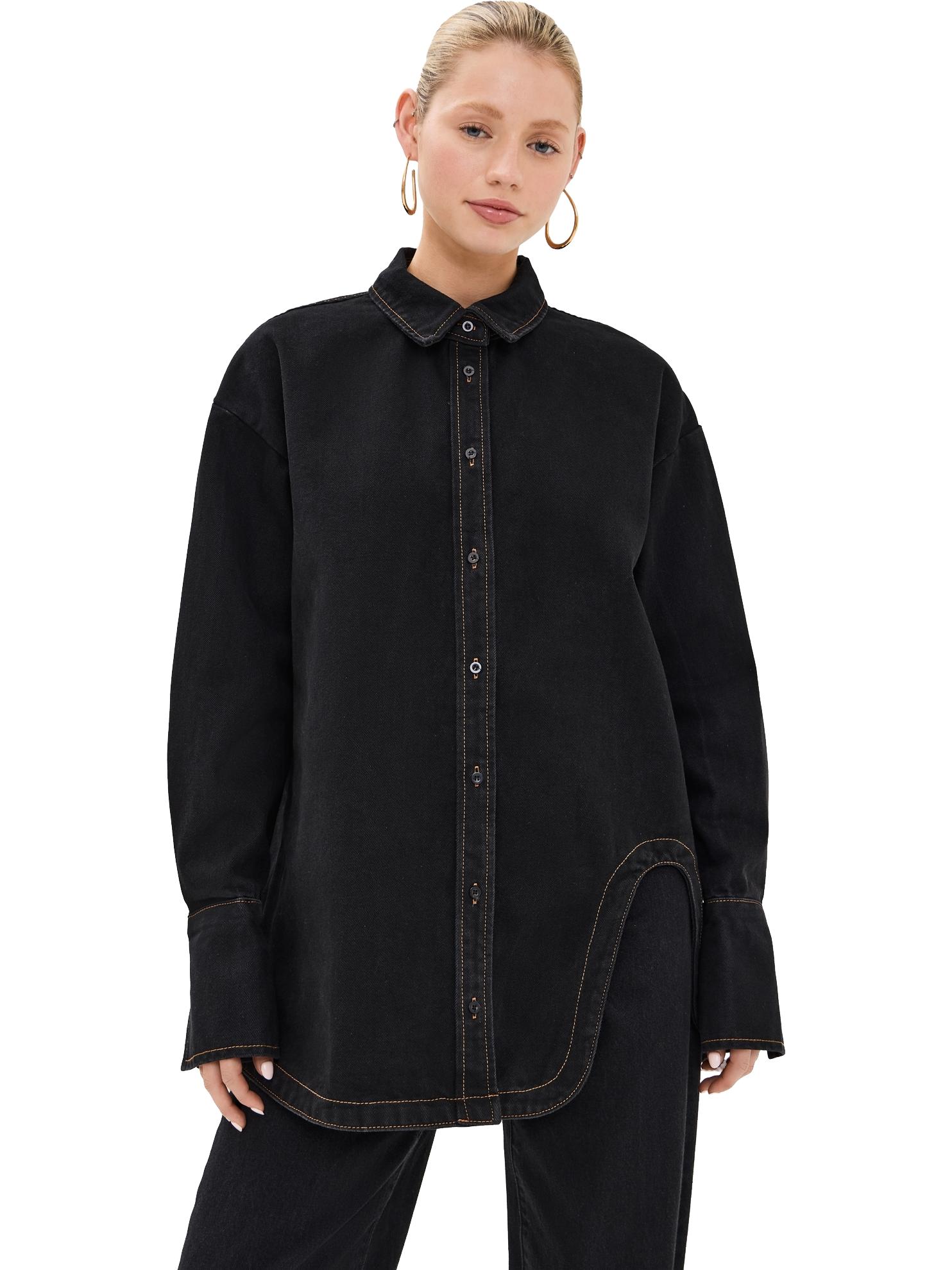 LIONESS Lioness Off Duty Denim Shirt